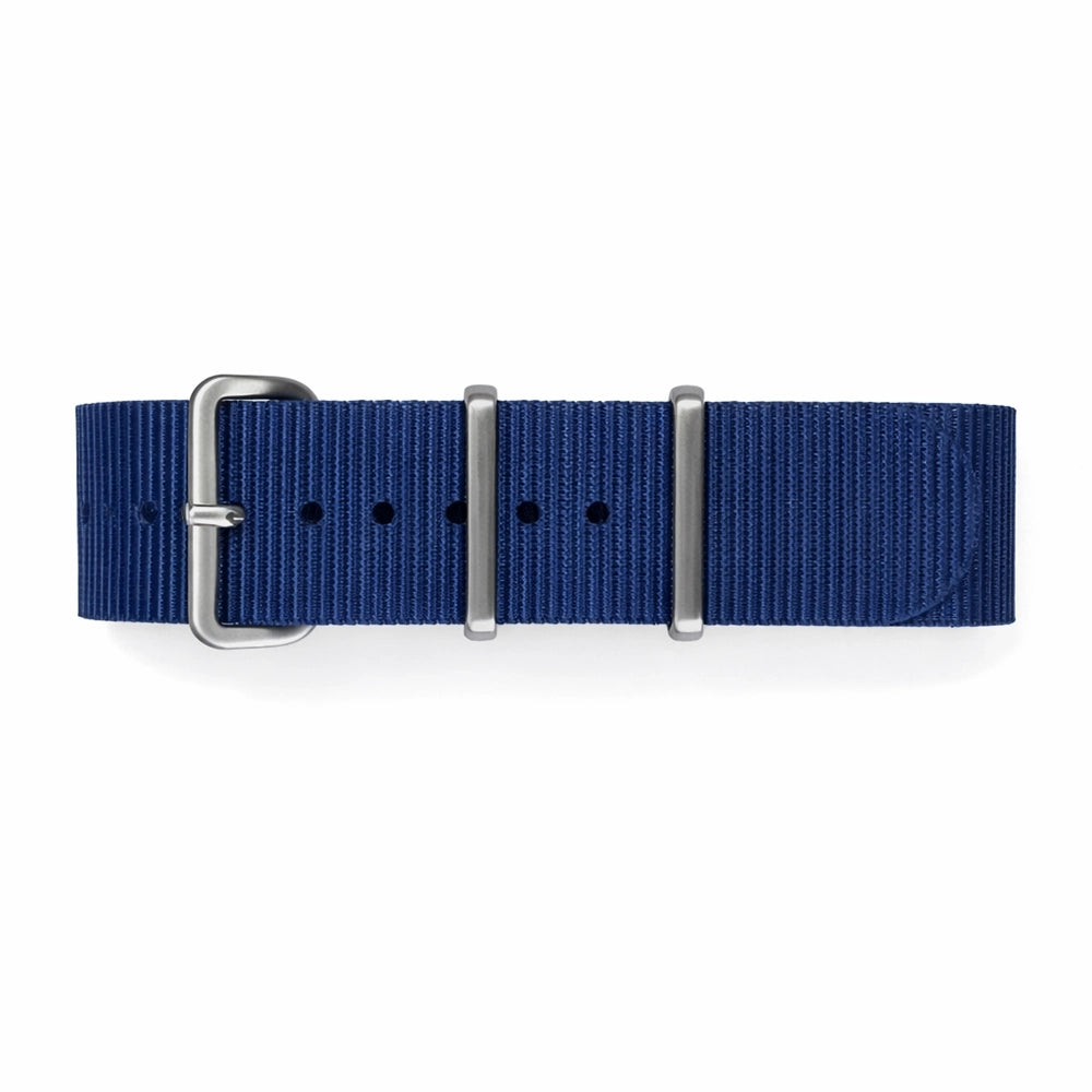 Masar Nato Navy Blue - Navy Blue Nylon Watch Straps — Masar